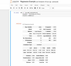 Simple and Multiple Linear Regression in Python